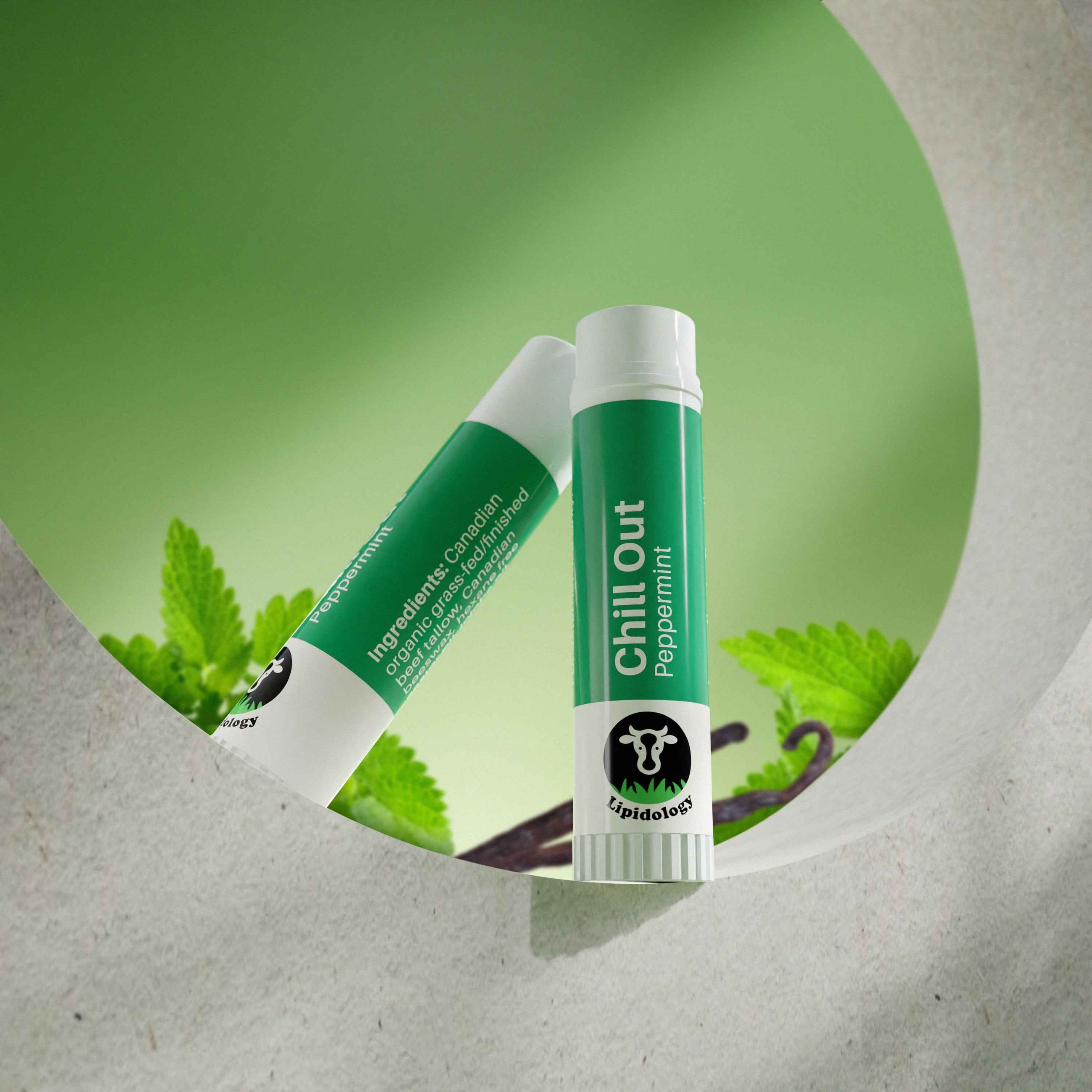 Chill Out, Lip Balm, Peppermint/Vanilla 5.5 ml – Lipidology